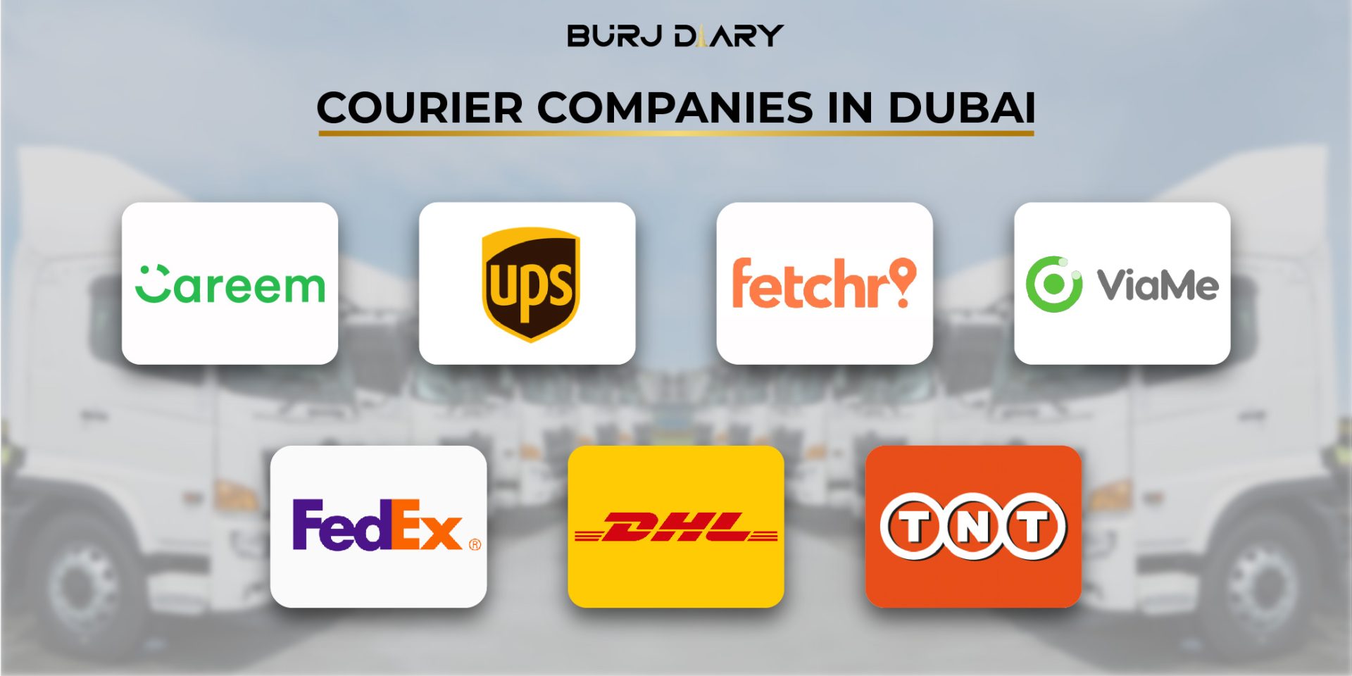 Transport Companies in Dubai: UAE 2025 - Logistics, Courier