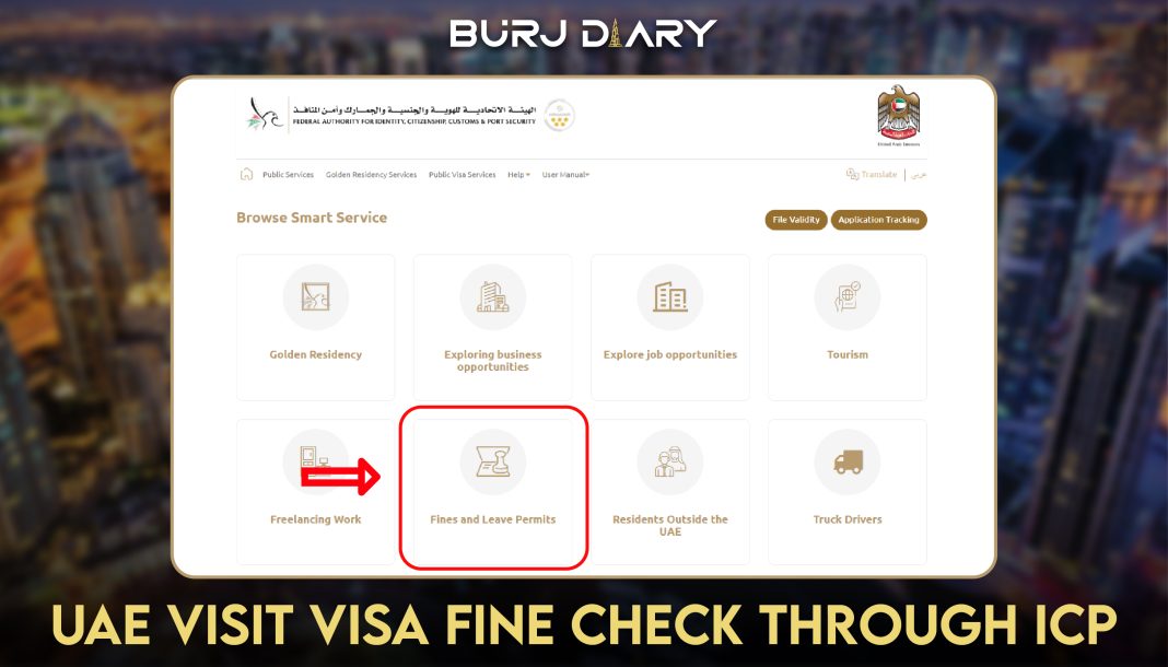 Visit Visa Fine Check: How to Check Overstay Fine in UAE