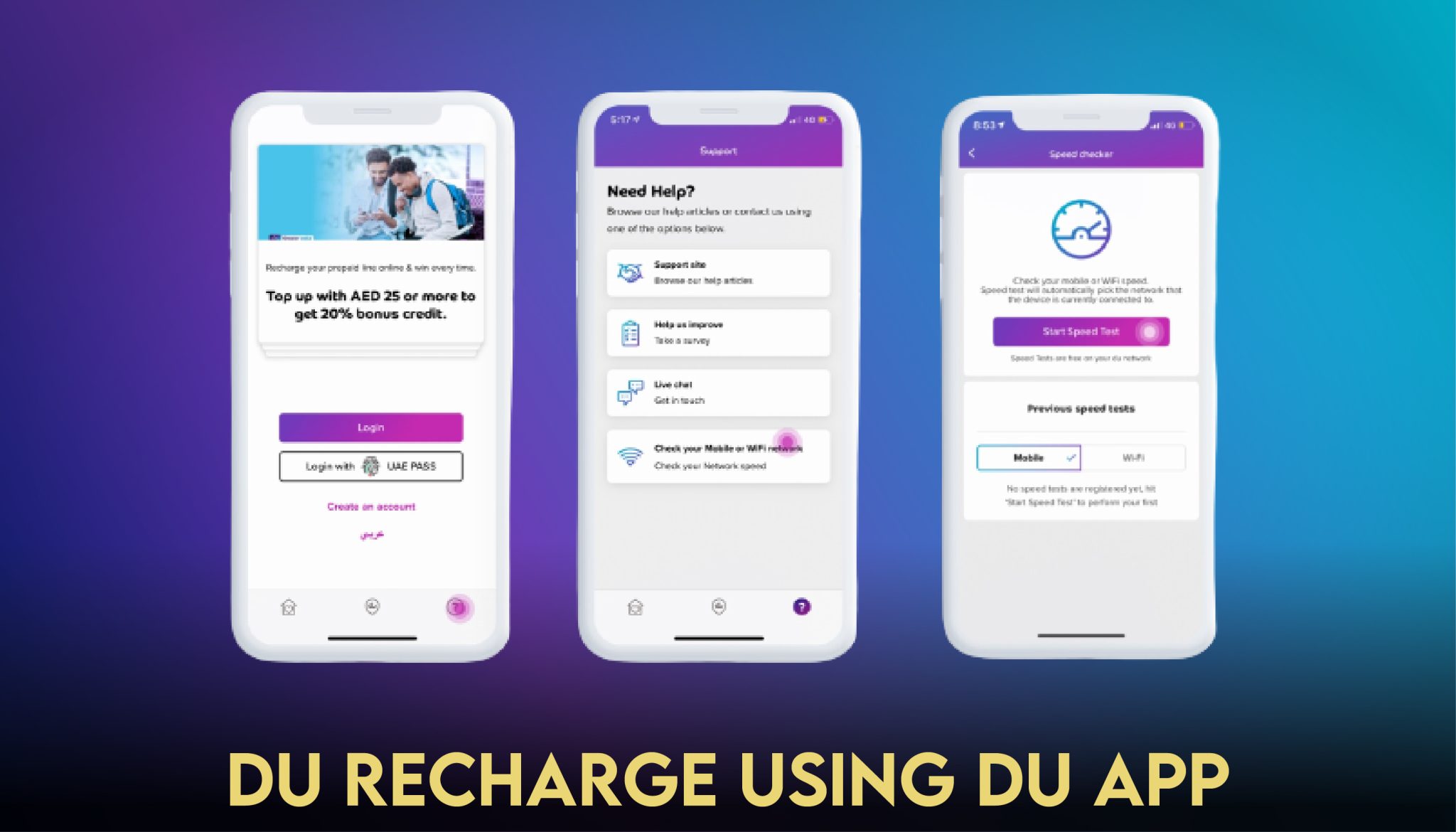 Du Recharge: 6 Methods to Recharge Your Du Sims - Burj Diary