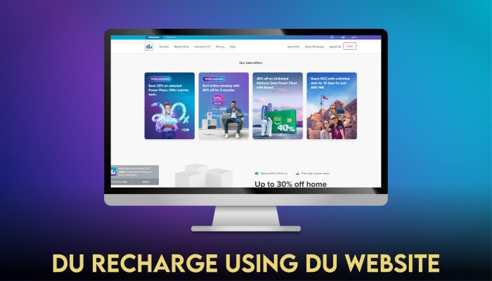 Du Recharge: 6 Methods to Recharge Your Du Sims - Burj Diary