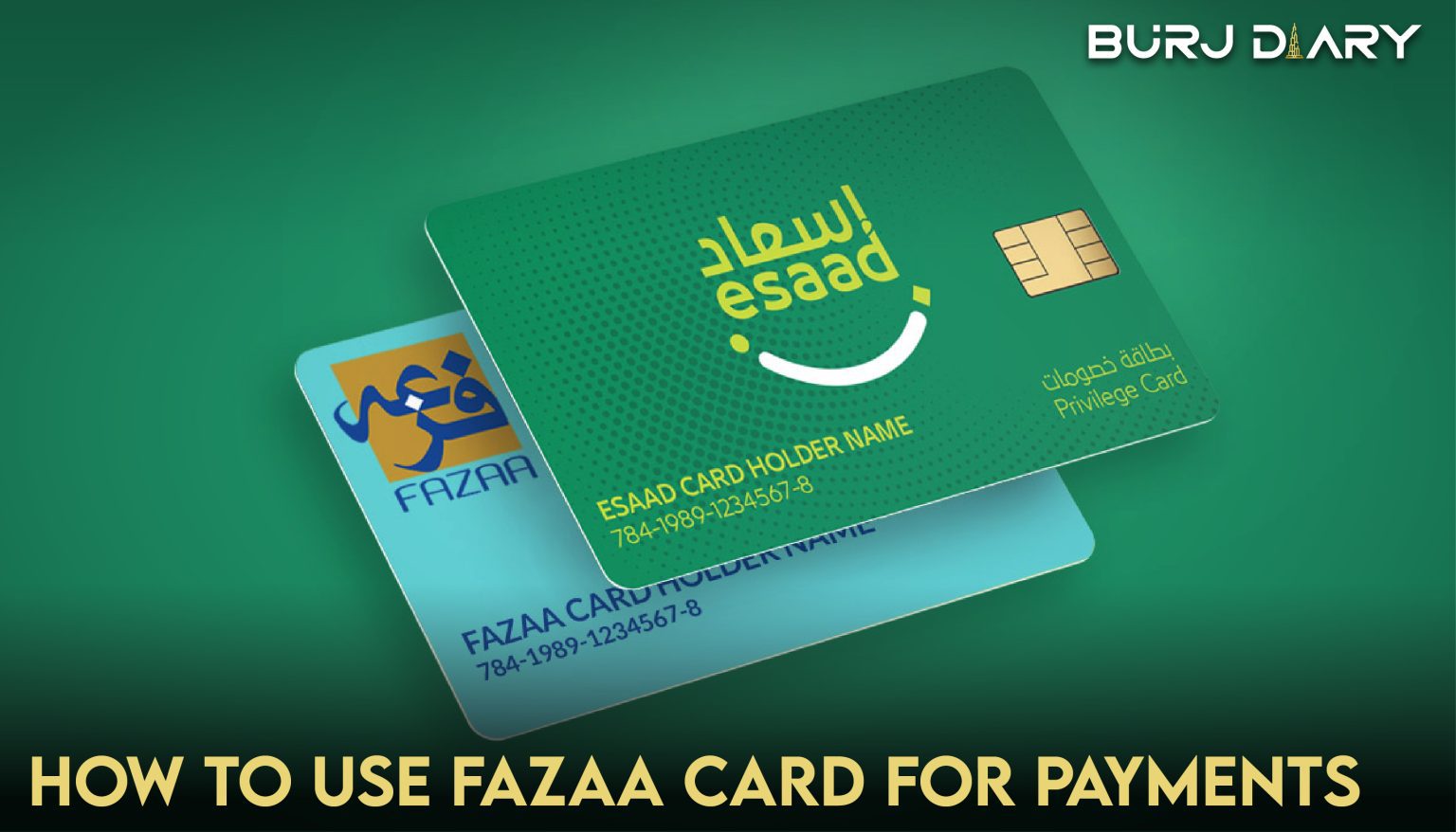 How to Get Fazaa Card: Eligibility, Requirements, Types